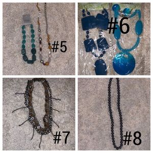 Jewelry | 7 Nwt Brightly Colored Necklaces | Poshmark